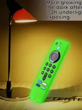 Other | 2pack Glowing Green Glow Blue Remote Cover For Amazon Fire Tv ...